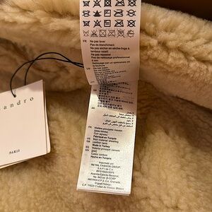 Sandro | Jackets & Coats | Sandro Royal Shearling Jacket | Poshmark